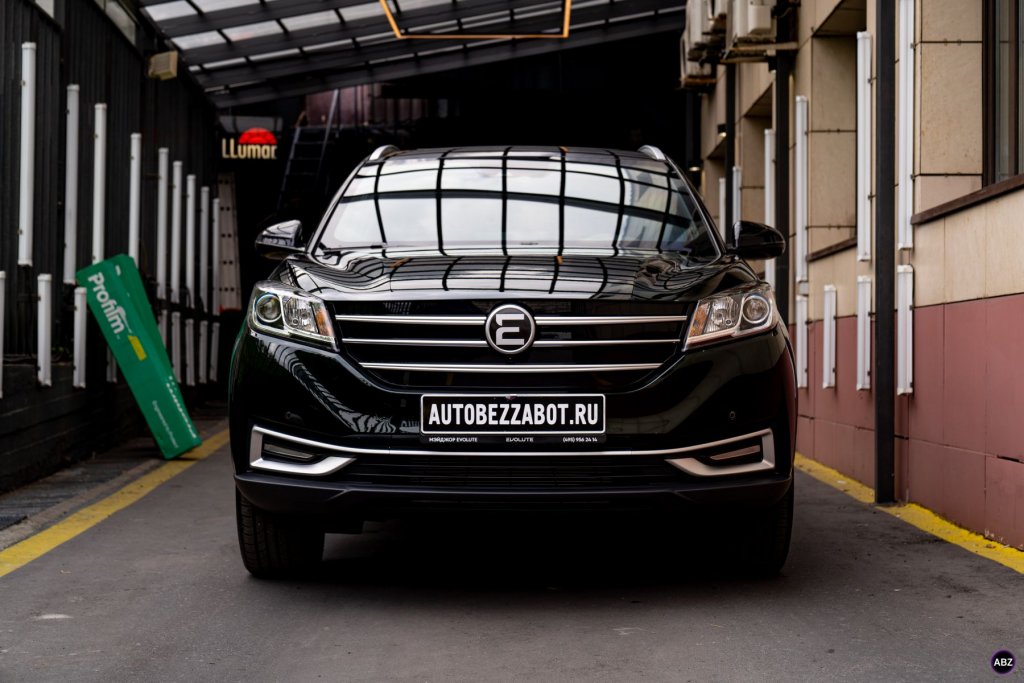 Evolute i-JOY под защитой магии Profilm PPF Pro Color Green Diamond