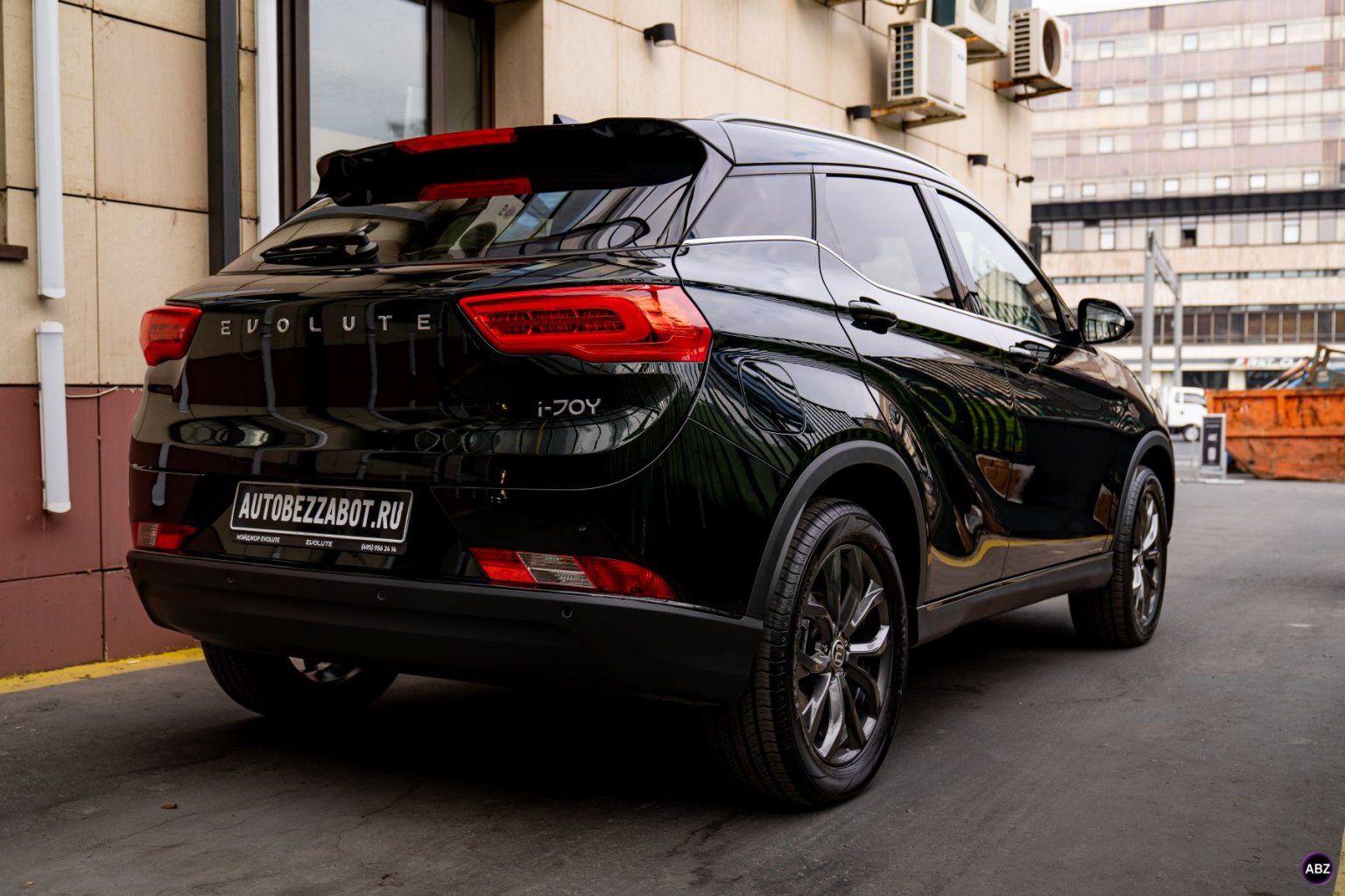 Evolute i-JOY под защитой магии Profilm PPF Pro Color Green Diamond