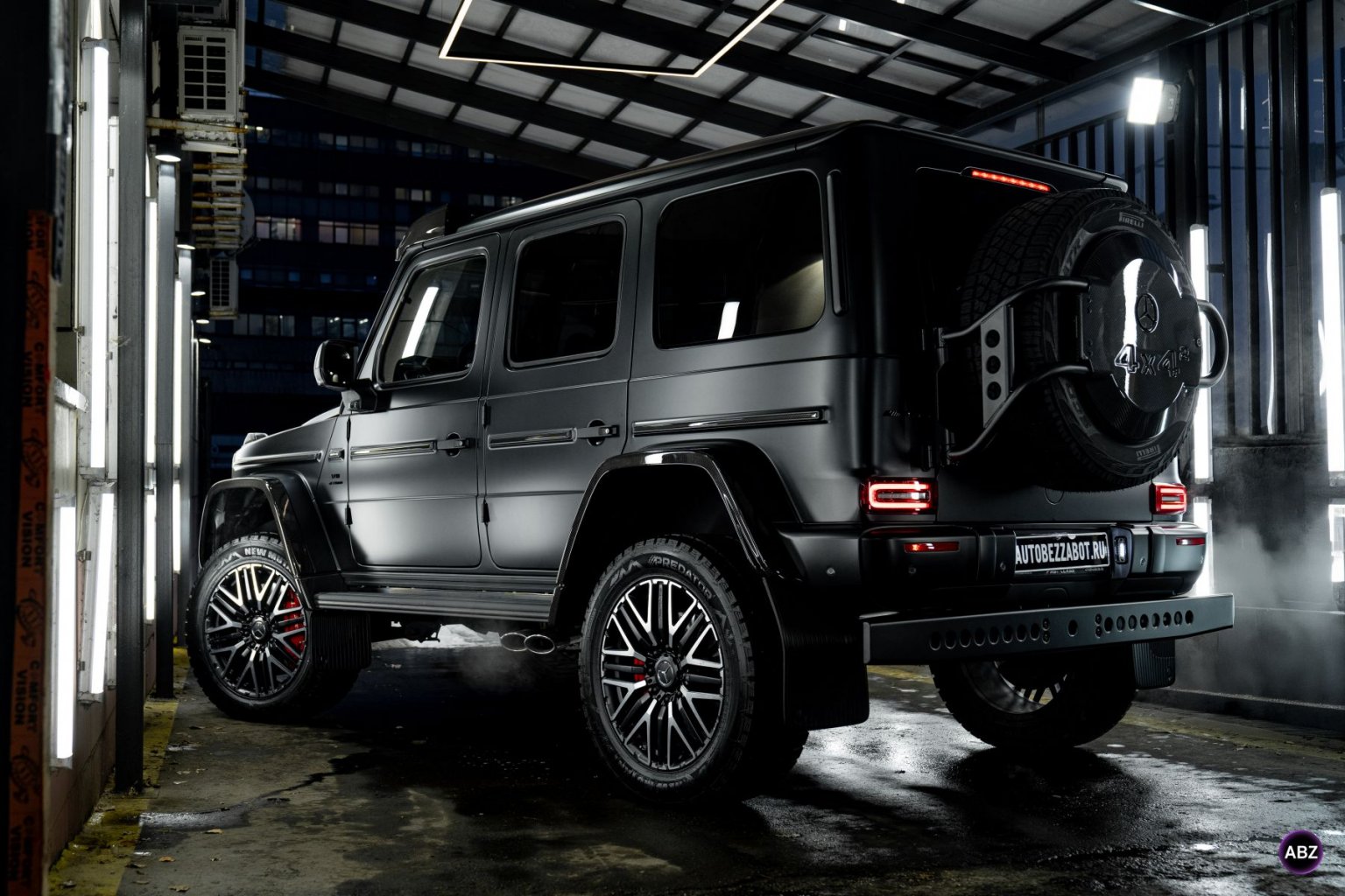 Mercedes-Benz G63 4×4²: полный отчёт о проделанной работе
