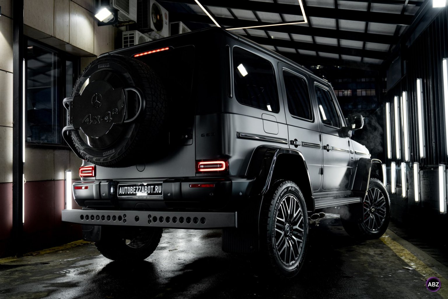 Mercedes-Benz G63 4×4²: полный отчёт о проделанной работе